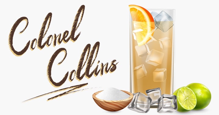 Colonel Collins Whisky Cocktail | Rezept, Zubehör, Zutaten, Tipps